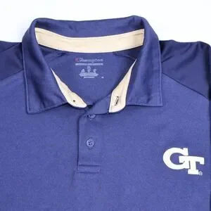 Champion | Shirts | Champion Georgia Tech Yellow Jackets Polo Shirt ...
